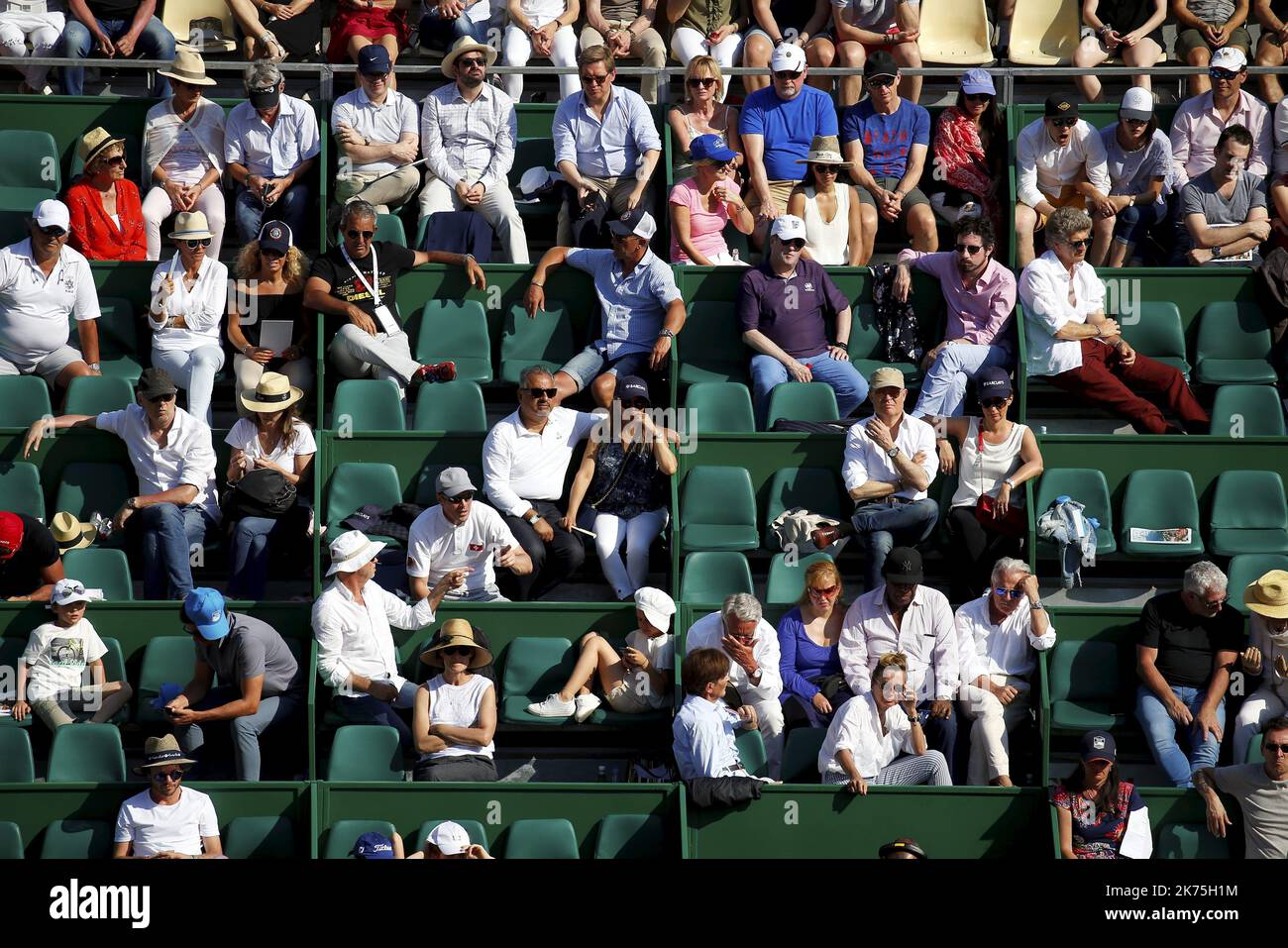 Monte Carlo Rolex Masters at Monte-Carlo Sporting Club on April 20 ...