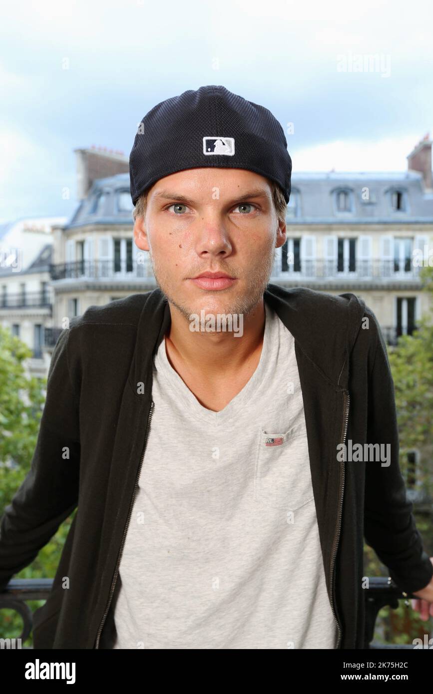 Tim Bergling, better known as Avicii, is a Swedish DJ, in Paris Stock ...