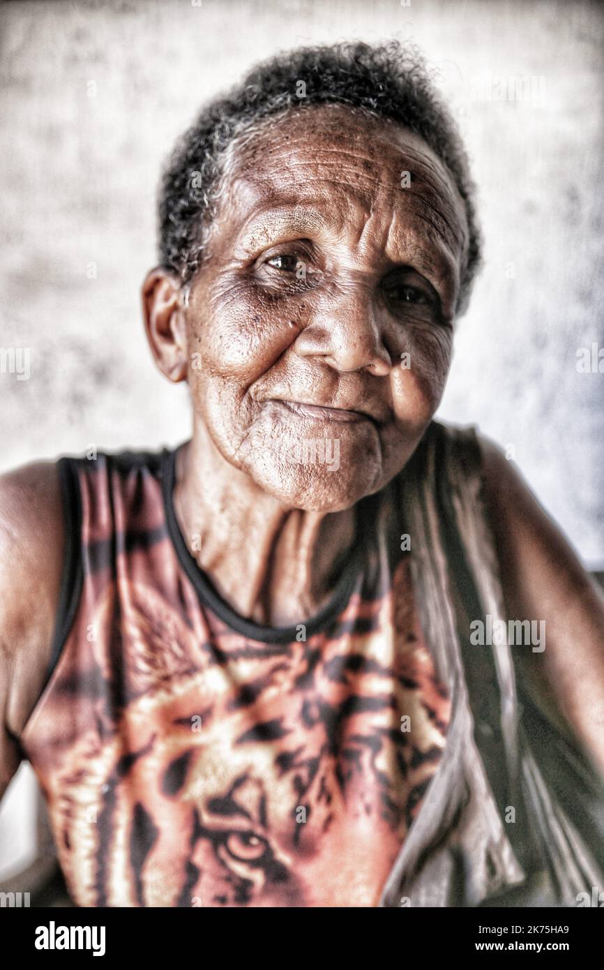 Life style and portraits in La Havana, Cuba End of the Castro Era Stock ...