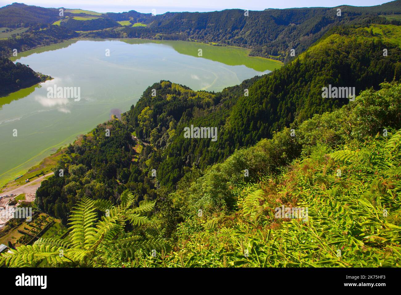 Lake lagoa das furnas hi-res stock photography and images - Alamy