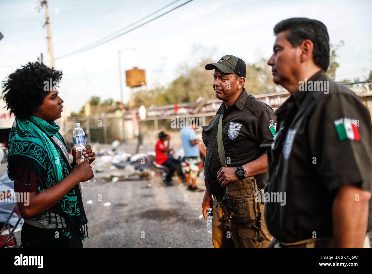 Migrants from Central America arrive in Hermosillo Sonora, Mexico by ...
