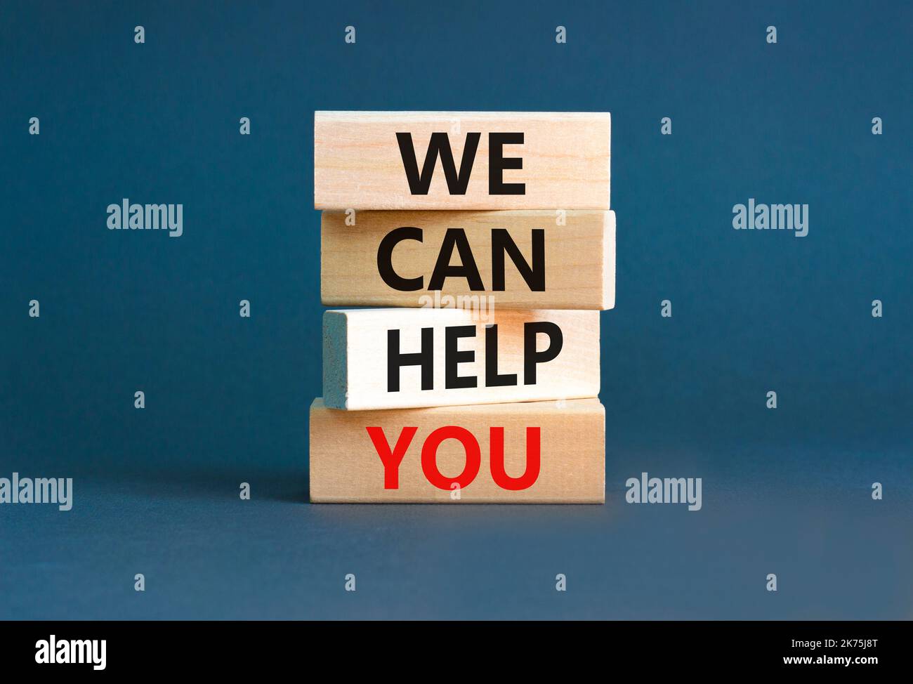 Support and we can help you symbol. Concept words We can help you on ...