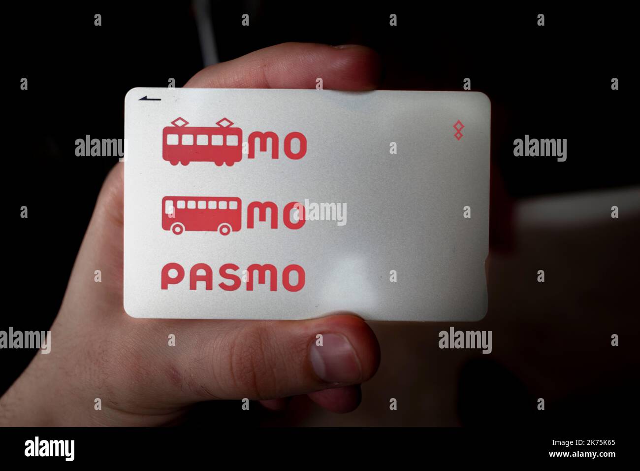 Tokyo, Japan. 3rd Oct, 2022. A Pasmo card, a reloadable IC card tap-and ...