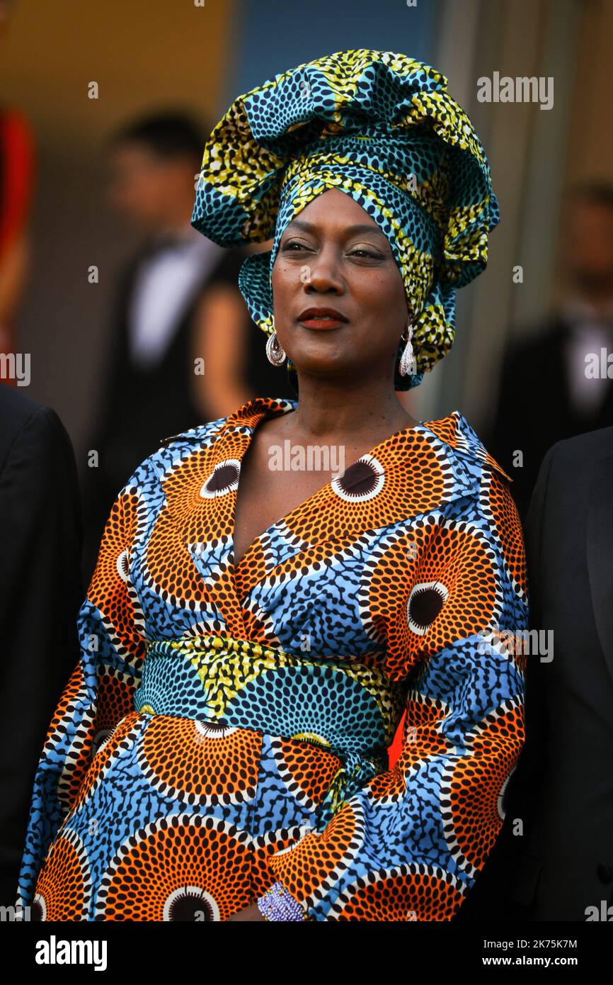 Khadja NIN (Burundi) attending the Everybody Knows premiere during the ...