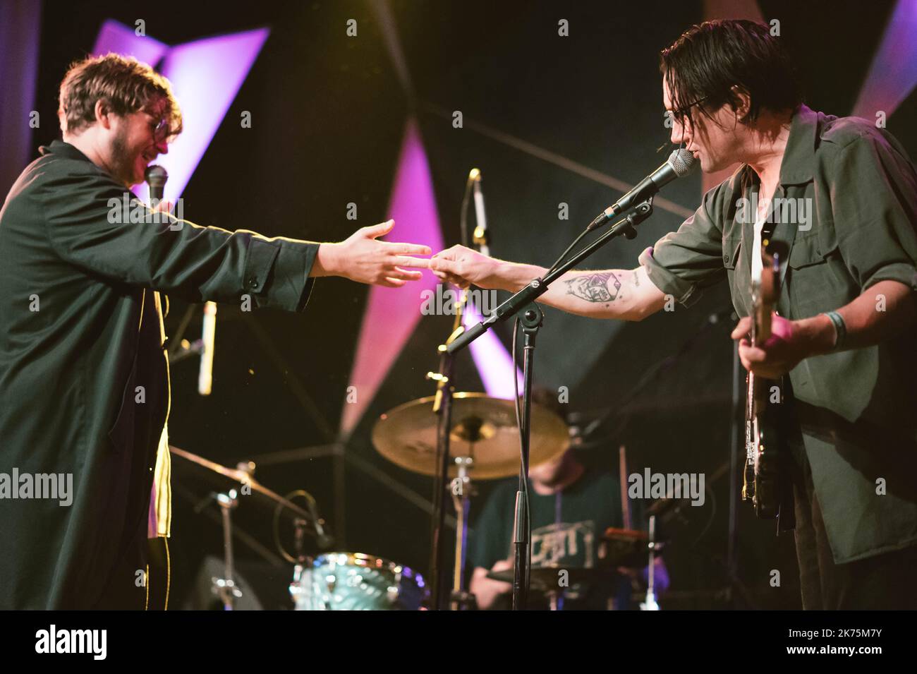 15th October 2022 - Yard Act perform at Elsewhere in Brooklyn, NY on ...