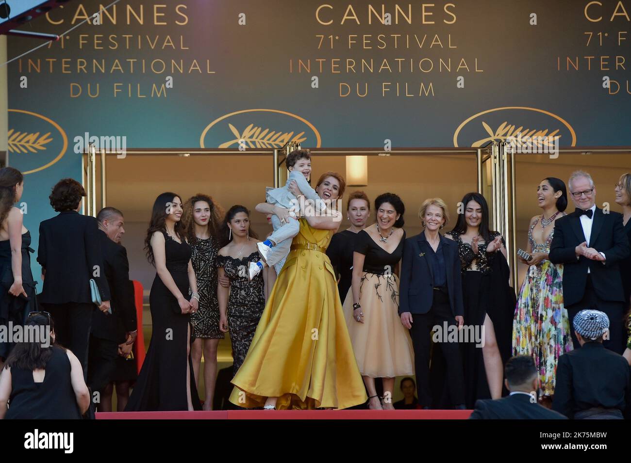 Actresses Emmanuelle Bercot, Golshifteh Farahani, director Eva Husson ...