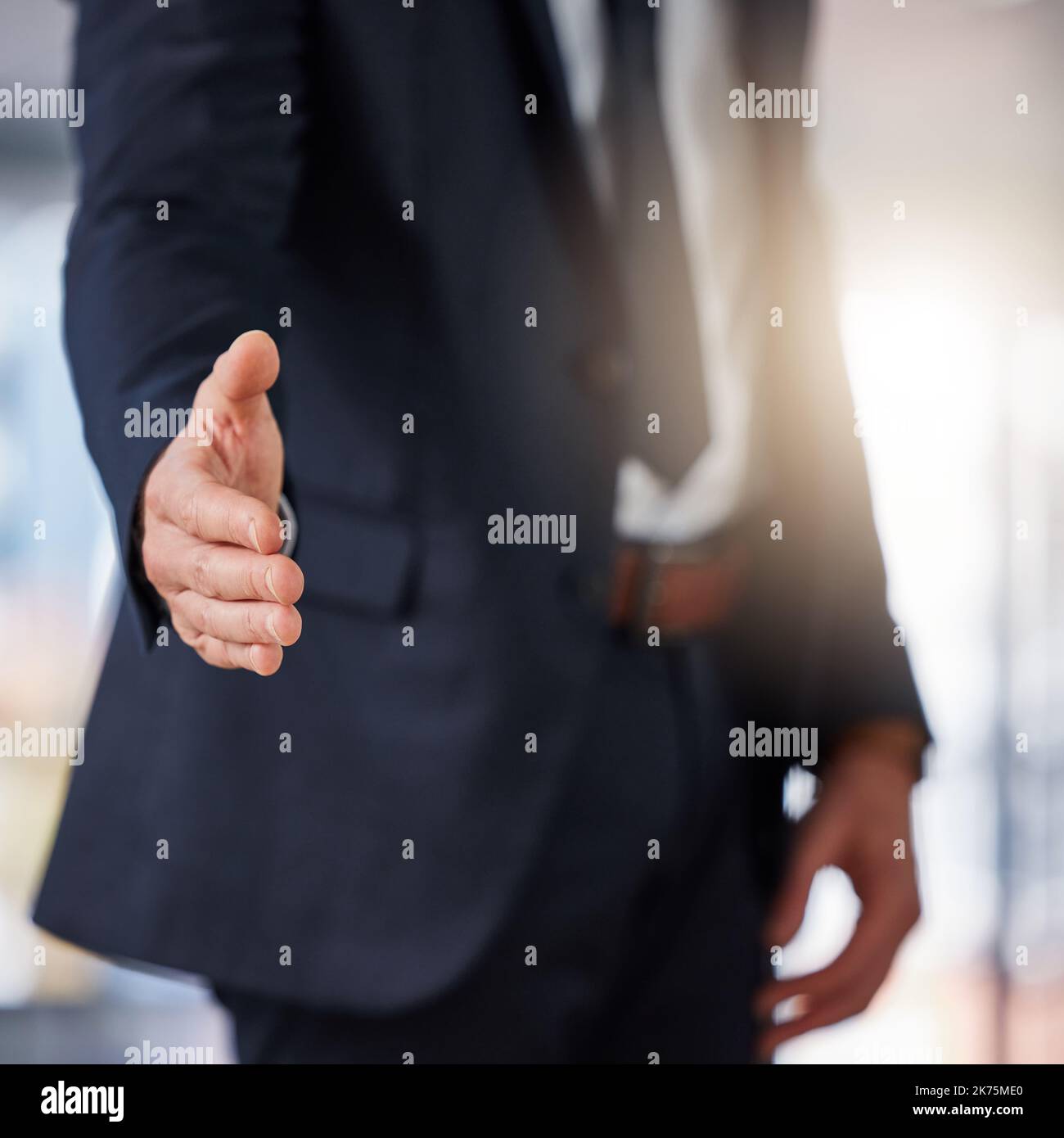 Hes got God in his fingers. an unrecognizable businessman holding his ...