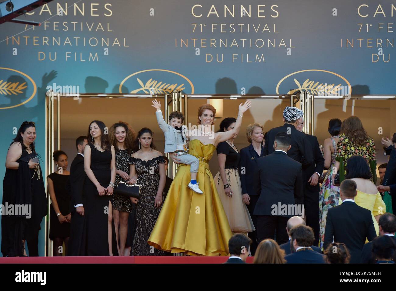 Actresses Emmanuelle Bercot, Golshifteh Farahani, director Eva Husson ...