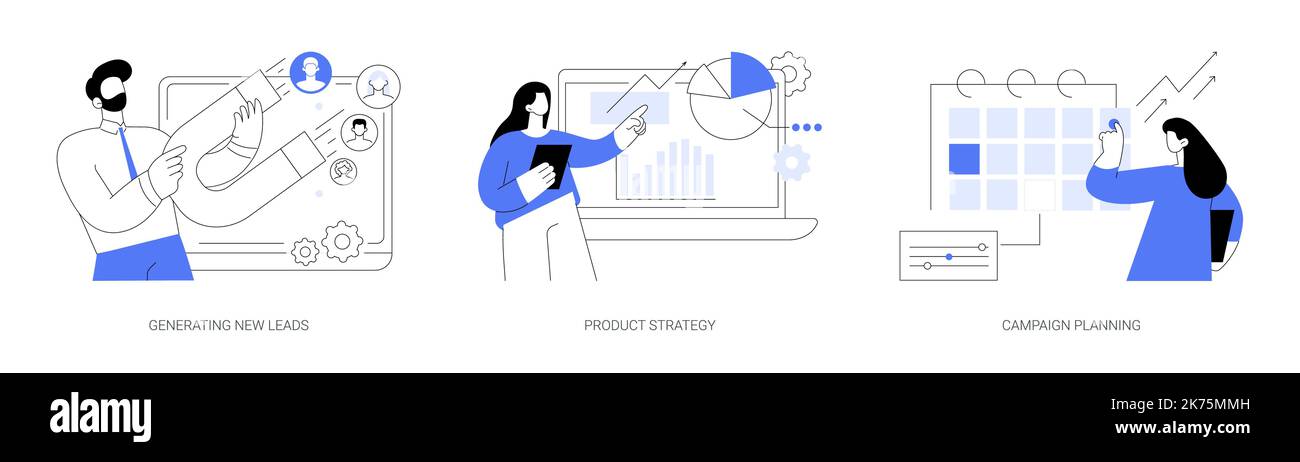 Sales strategy abstract concept vector illustrations Stock Vector Image ...