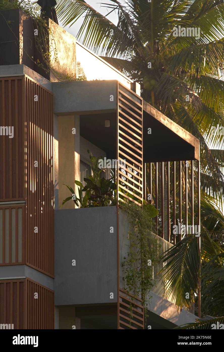 Detail dawn. Harding Boutique Hotel, Ahangama, Sri Lanka. Architect ...