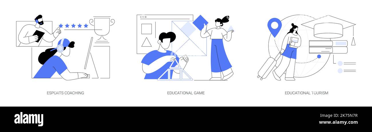 Learning opportunity abstract concept vector illustrations Stock Vector ...