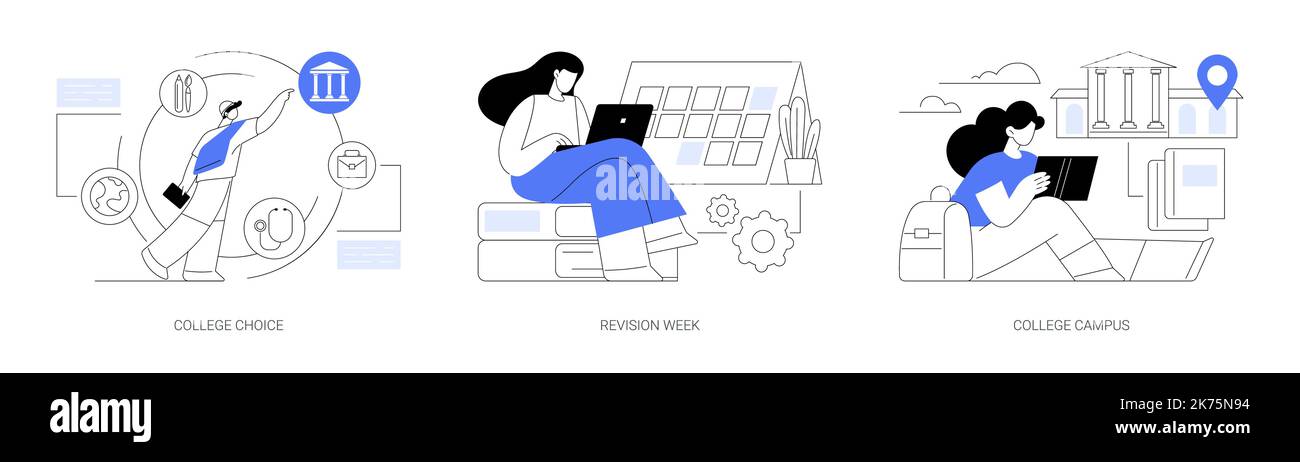 Career choice abstract concept vector illustrations Stock Vector Image ...