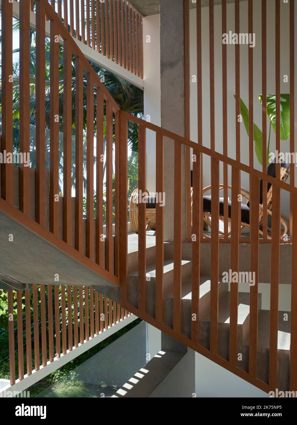 Stairs. Harding Boutique Hotel, Ahangama, Sri Lanka. Architect ...