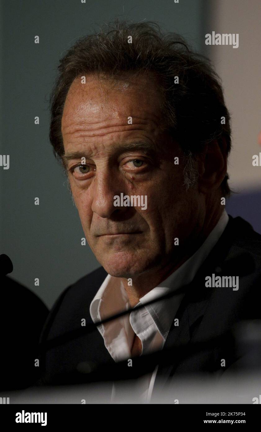 festival de cannes conference de presse film en guerre vincent lindon ...