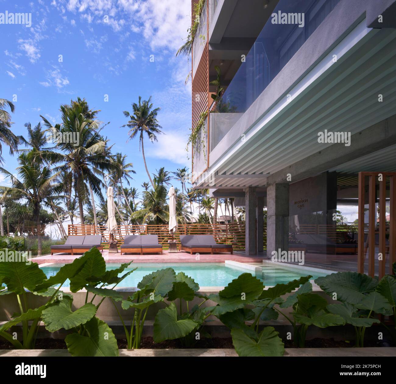 Pool. Harding Boutique Hotel, Ahangama, Sri Lanka. Architect ...