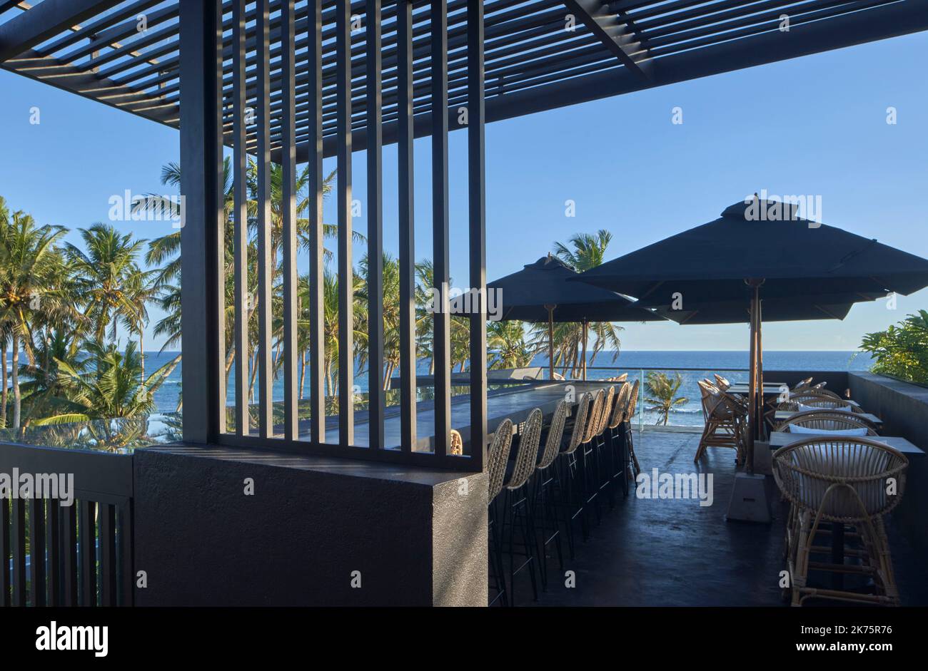 Rooftop View. Harding Boutique Hotel, Ahangama, Sri Lanka. Architect ...