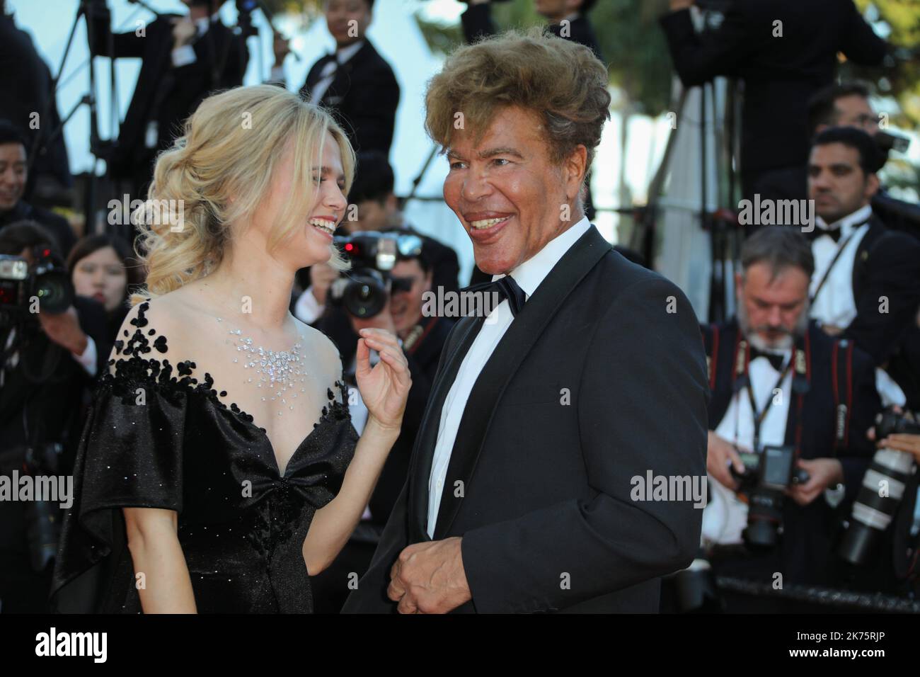 Igor Bogdanoff, Julie Jardon 71st annual Cannes Film Festival in Cannes ...