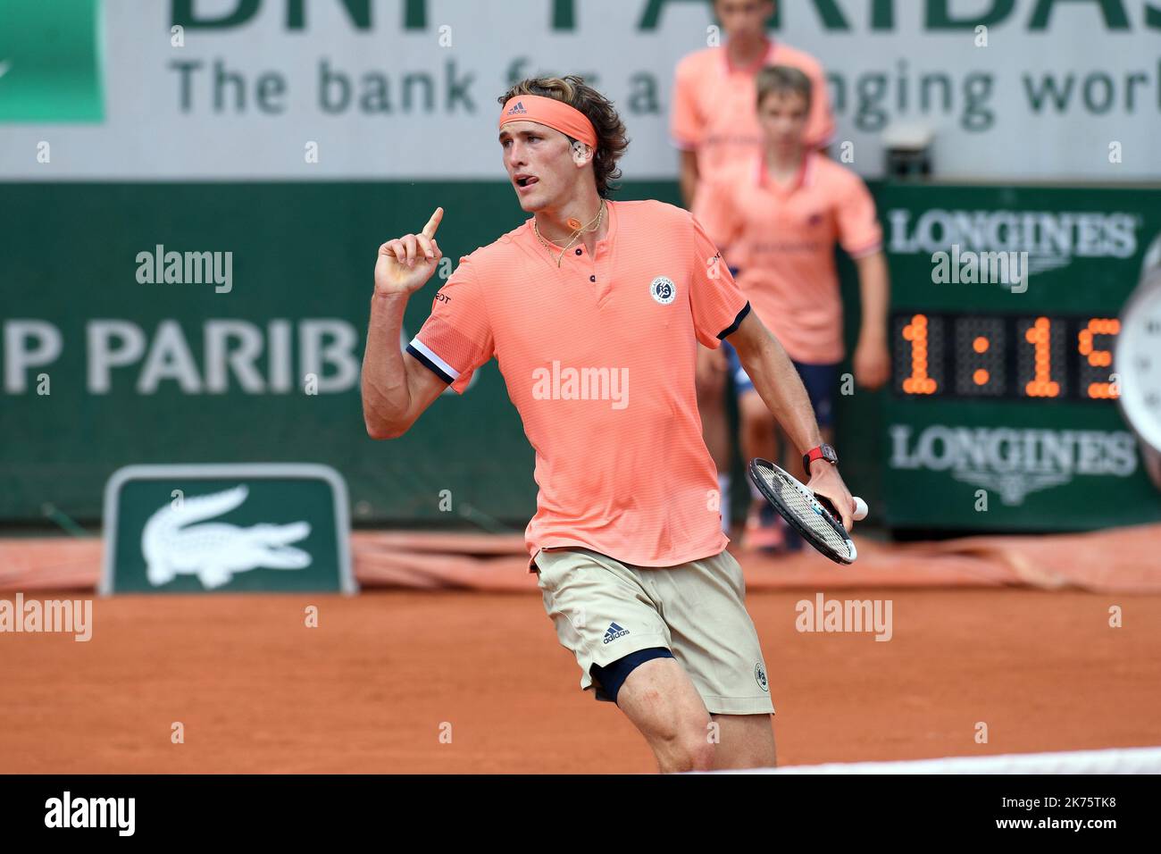 French Open 2018 - Men Singles - 2nd round - DUSAN LAJOVIC (SRB) vs ...