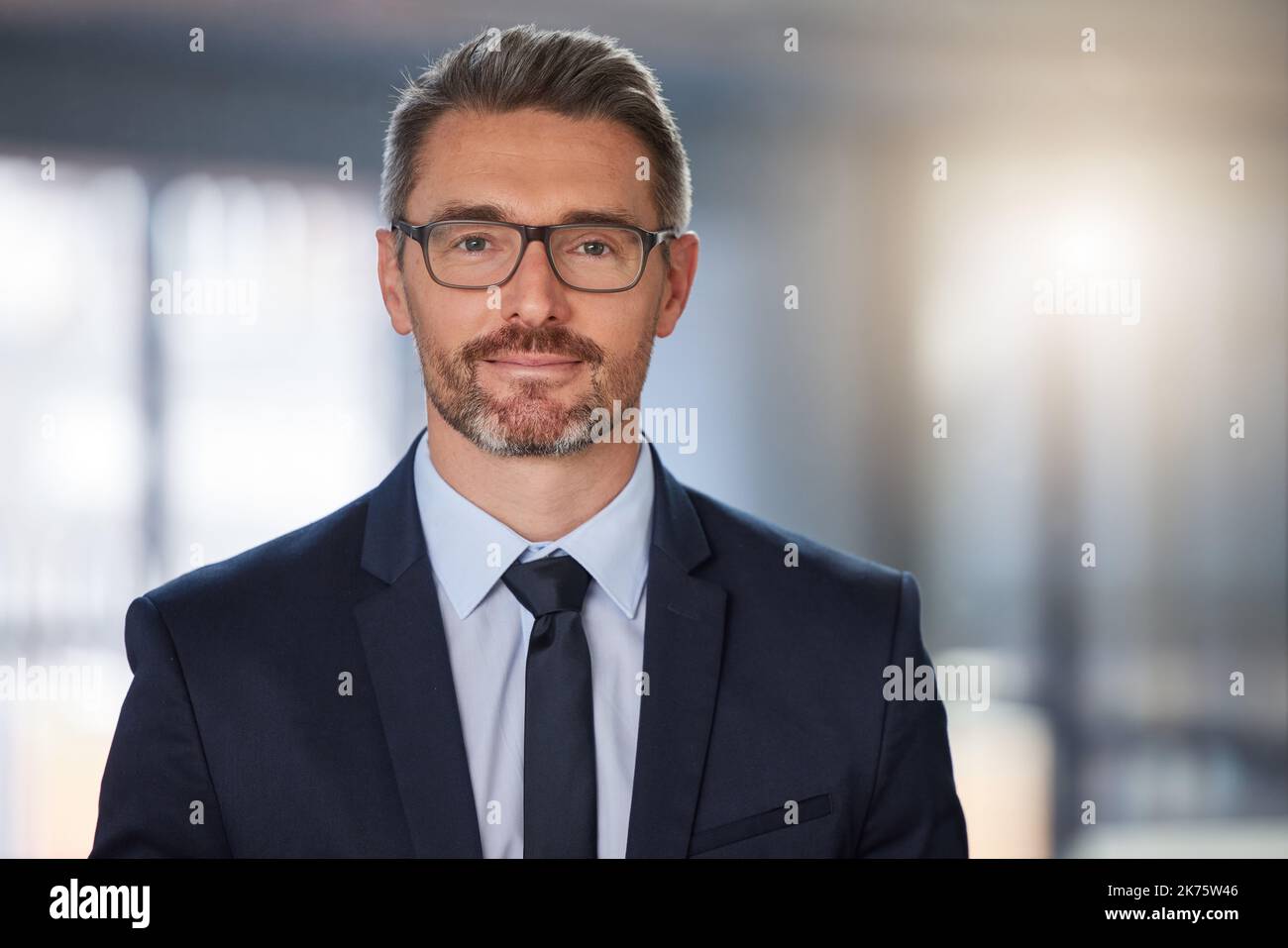 Confident in my abilities. Portrait of a mature businessman standing in ...