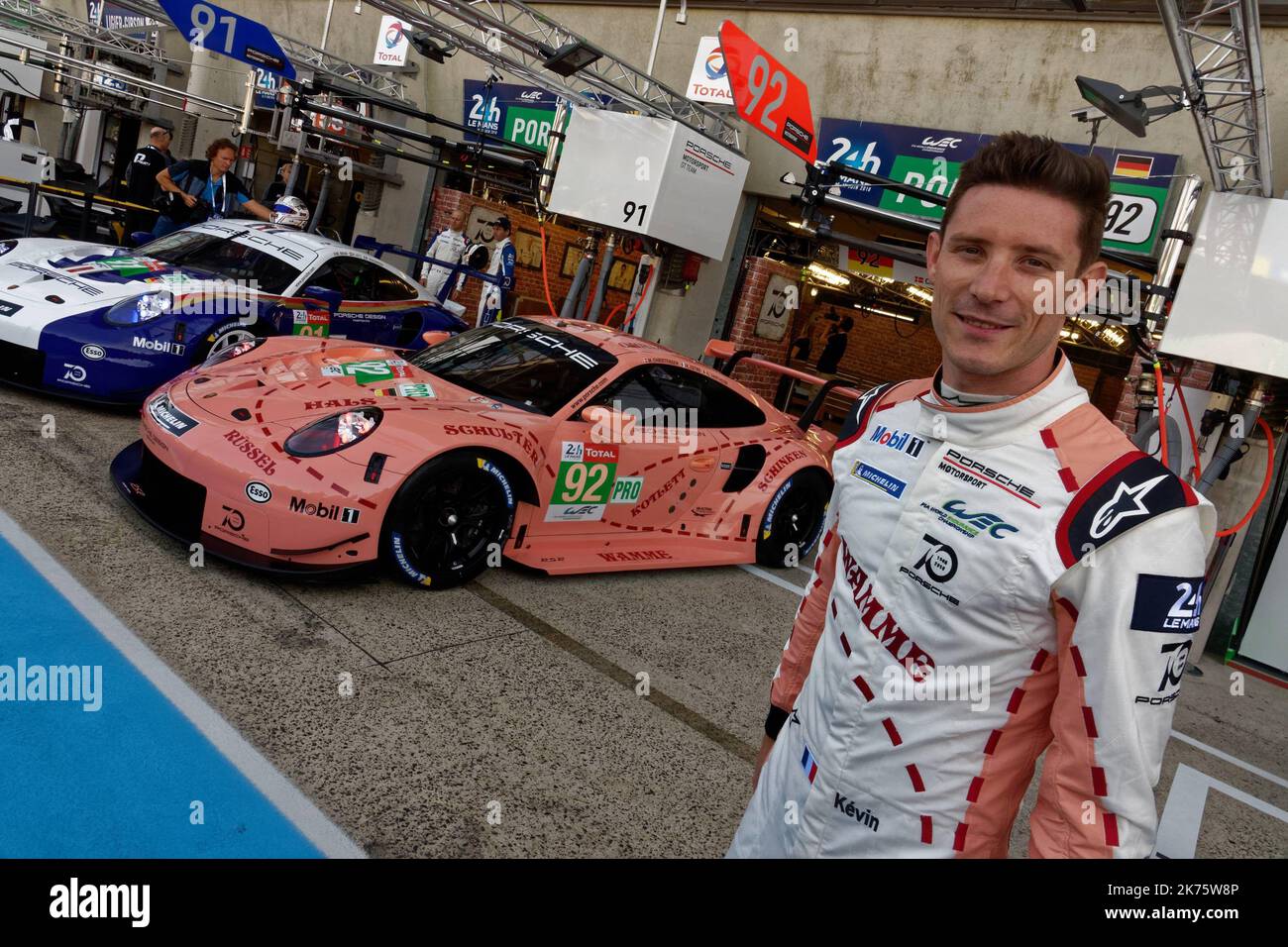 92 . Porsche GT Team . Allemagne . Porsche 911 RSR . LMGTE PRO . Kevin ...