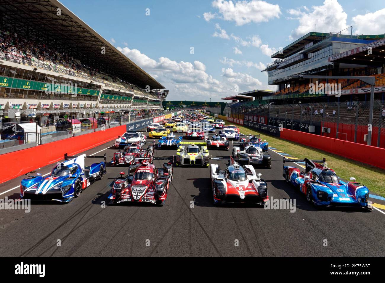 The 2018 Le Mans 24 hours, on June 2nd, 2018 at Le Mans circuit *** Local Caption *** Stock ...