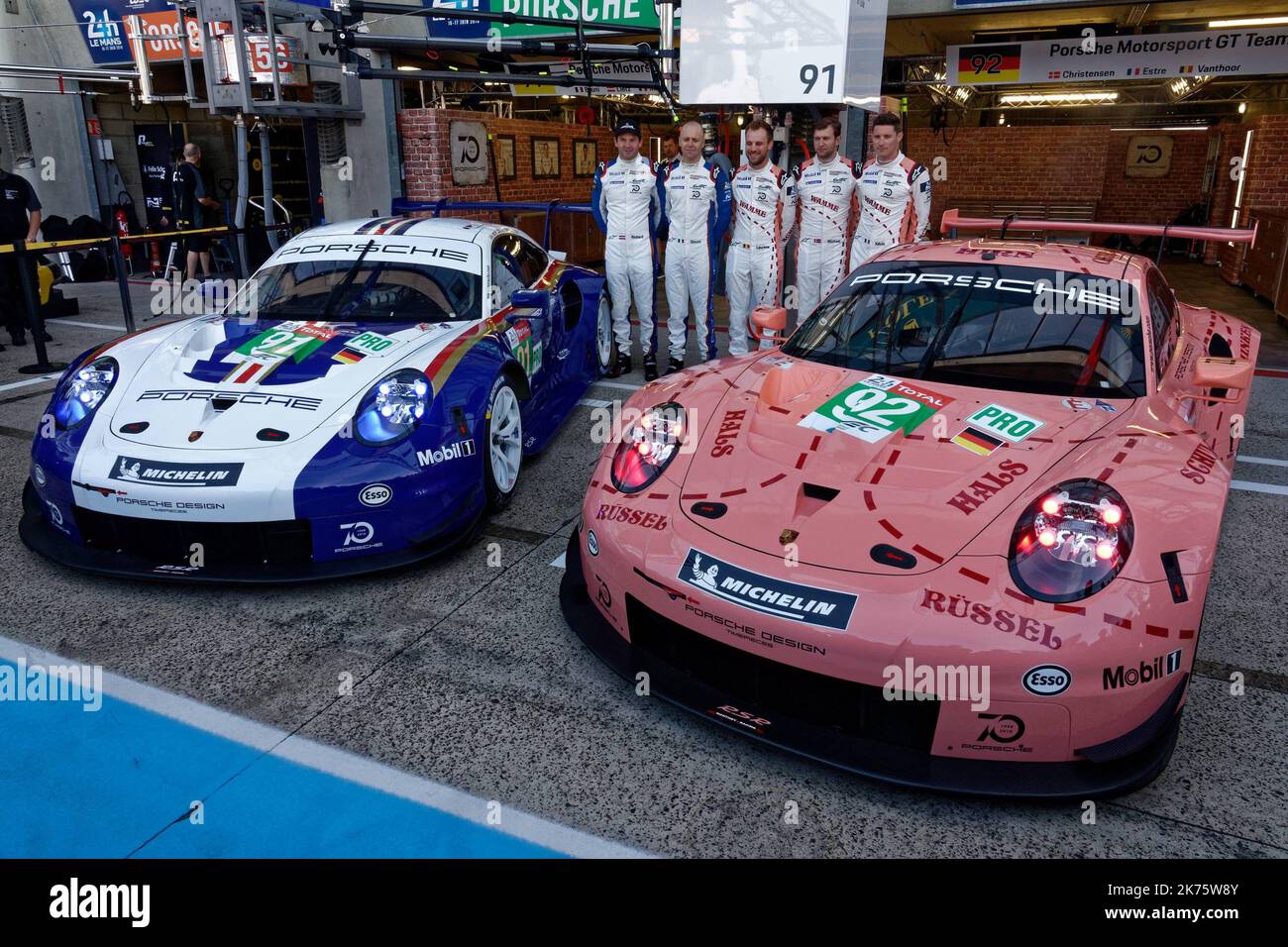 91 . Porsche GT Team . Allemagne . Porsche 911 RSR . LMGTE PRO ...