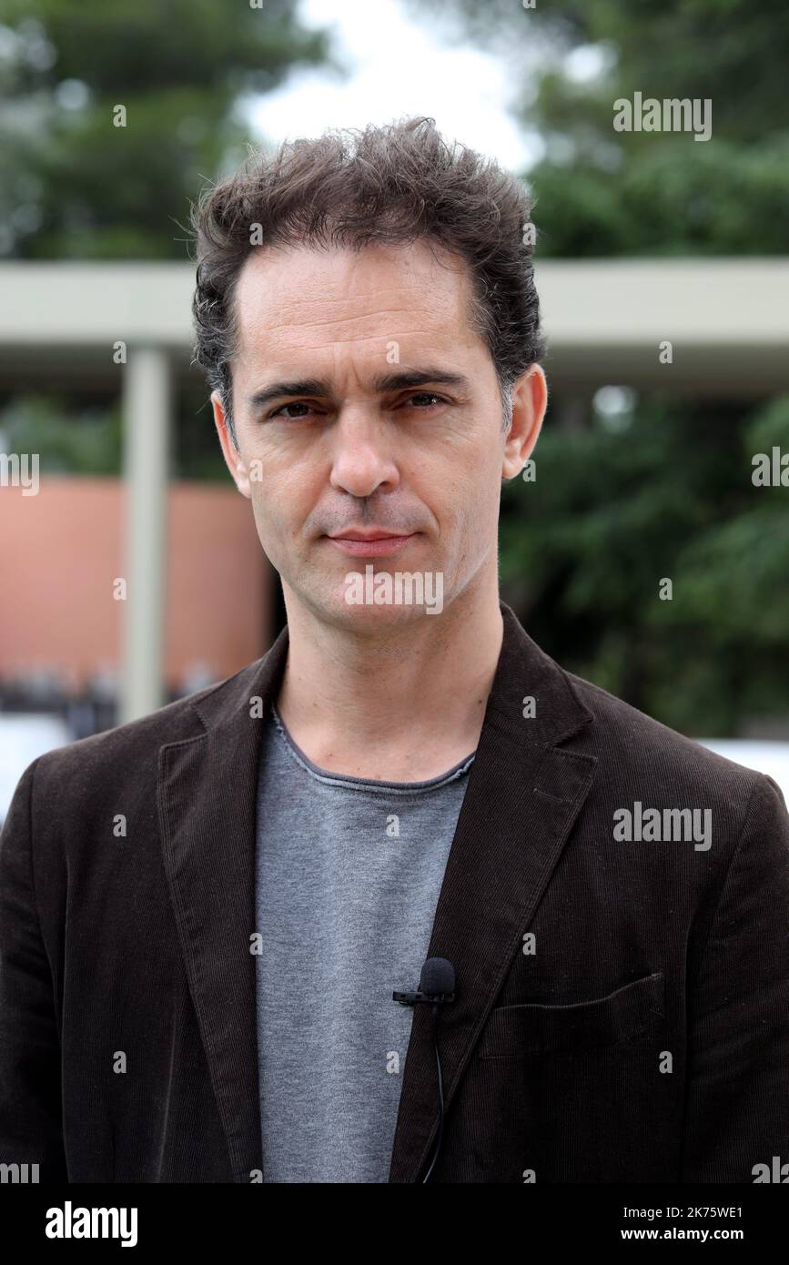 Spanish actor Pedro Alonso during a photocall in Perpignan, France on ...