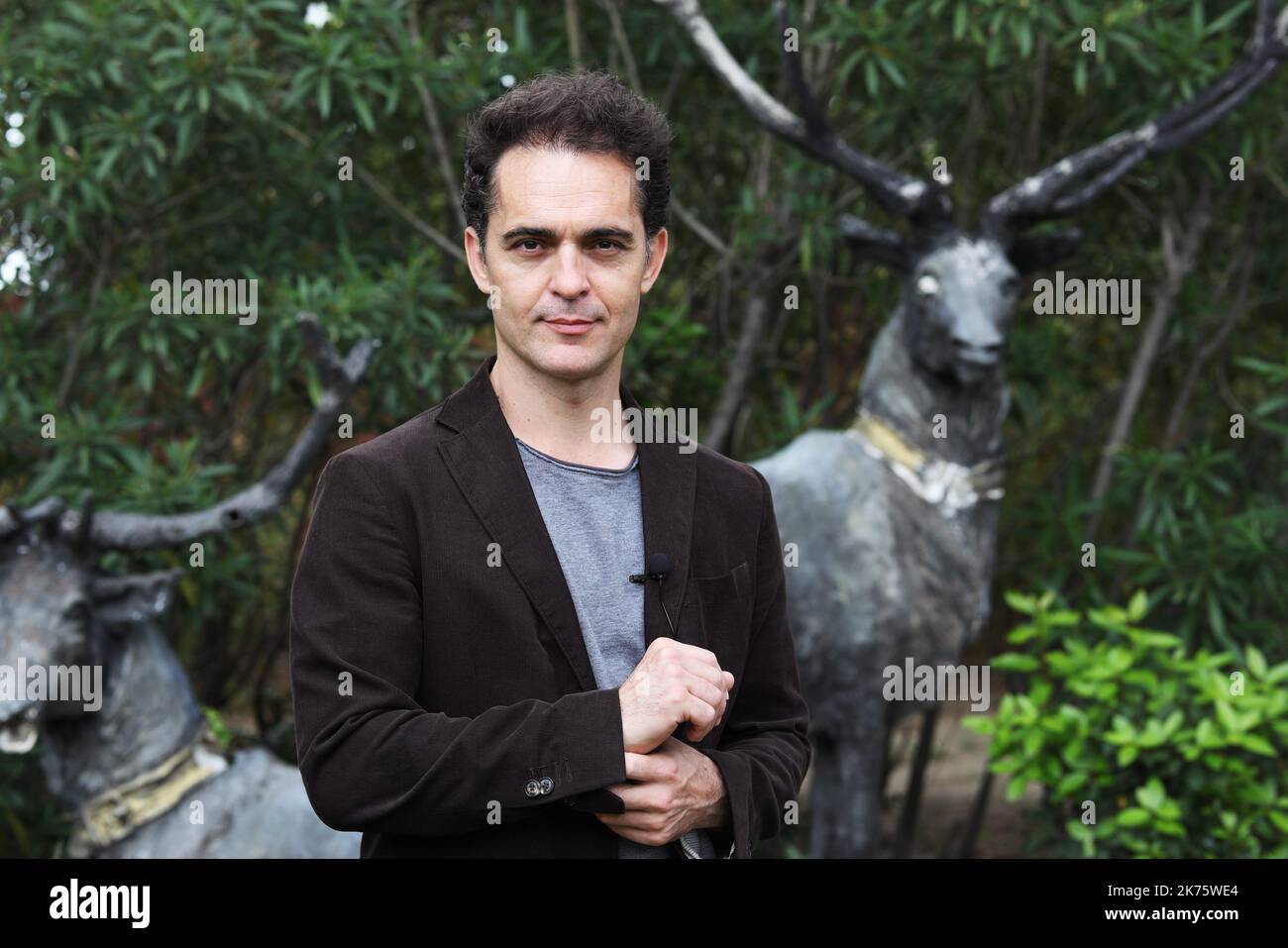 Spanish actor Pedro Alonso during a photocall in Perpignan, France on ...