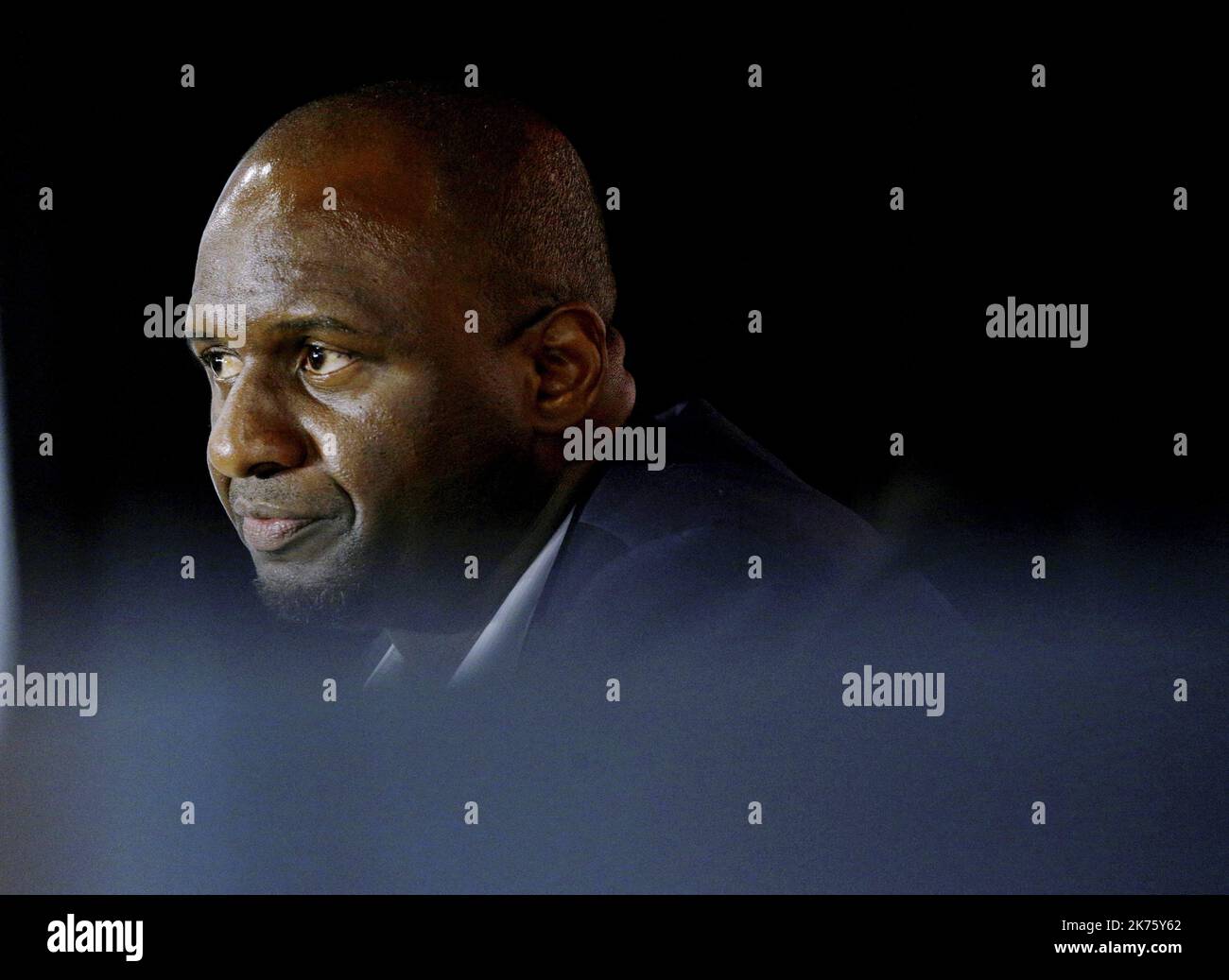 Patrick Vieira is named new Nice head coach during a presentation at ...