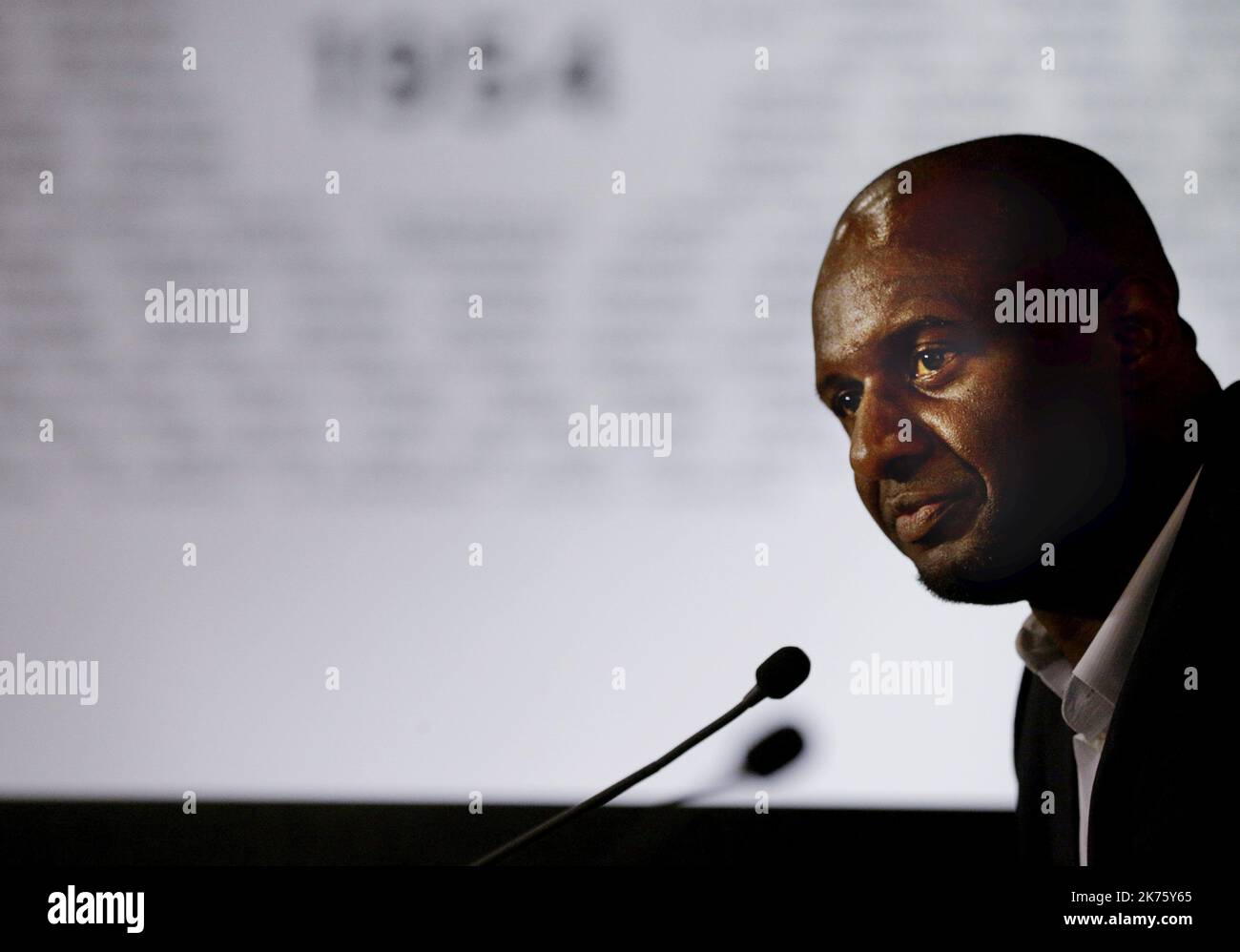Patrick Vieira is named new Nice head coach during a presentation at ...