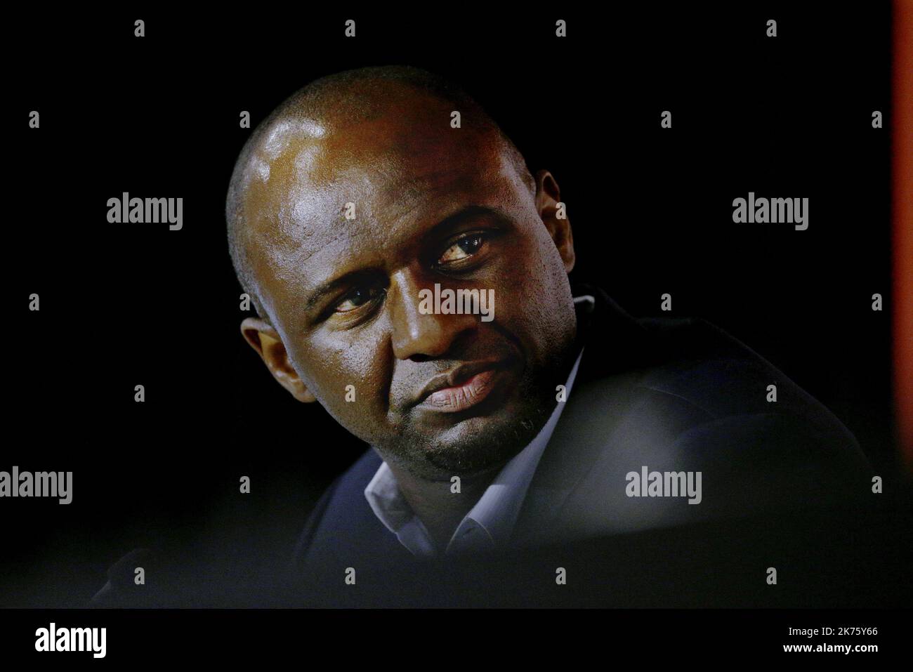 Patrick Vieira is named new Nice head coach during a presentation at ...