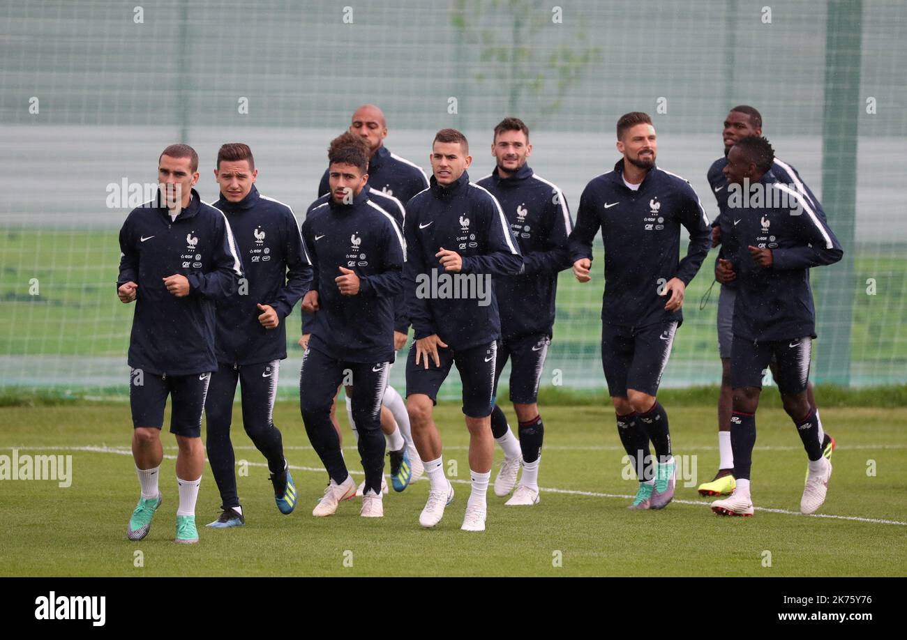 FIFA World Cup training ground in Russia, FRENCH TEAM, Istra, Russia ...