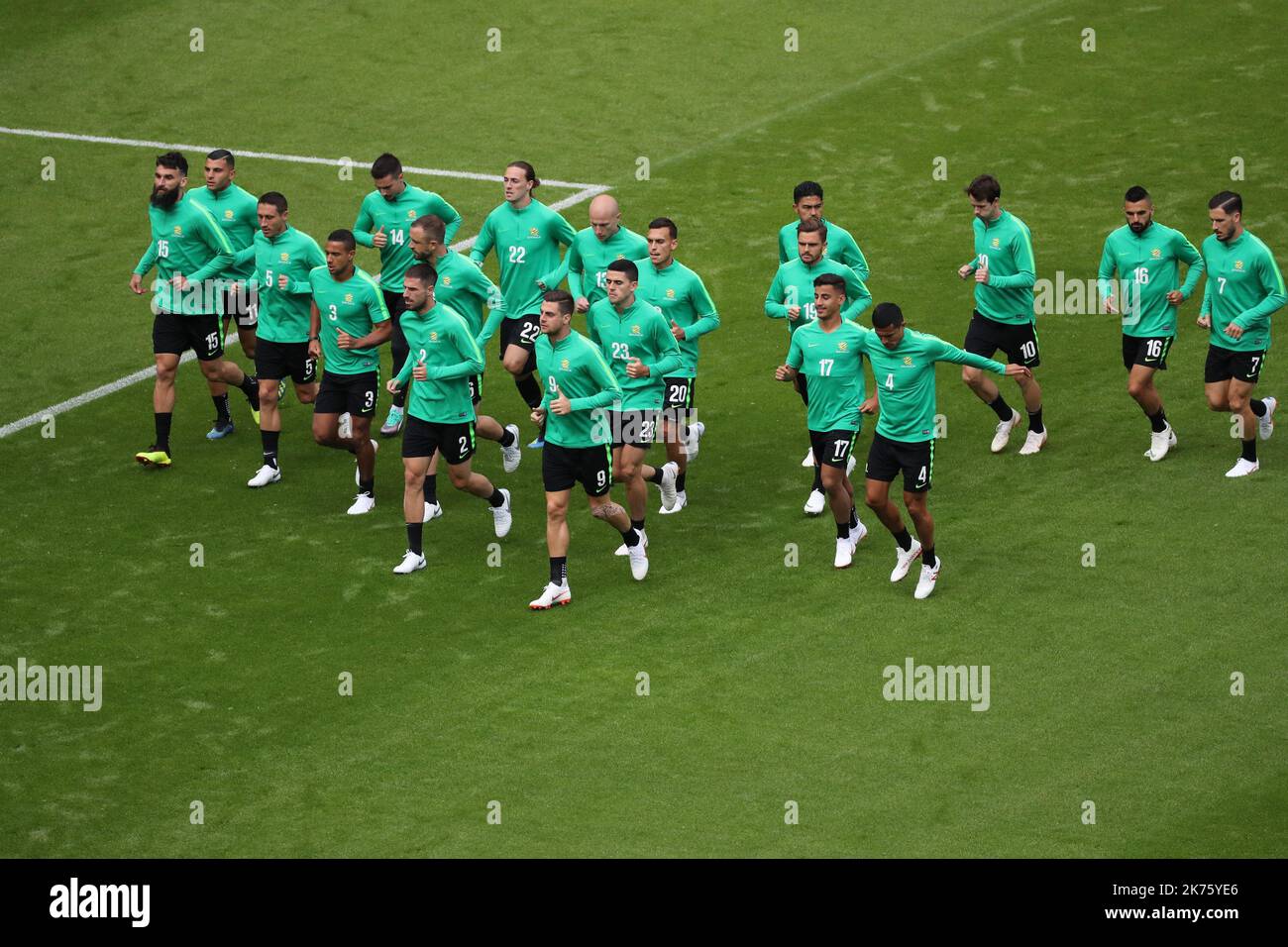 Team during France Soccer Team Training Session Stock Photo - Alamy
