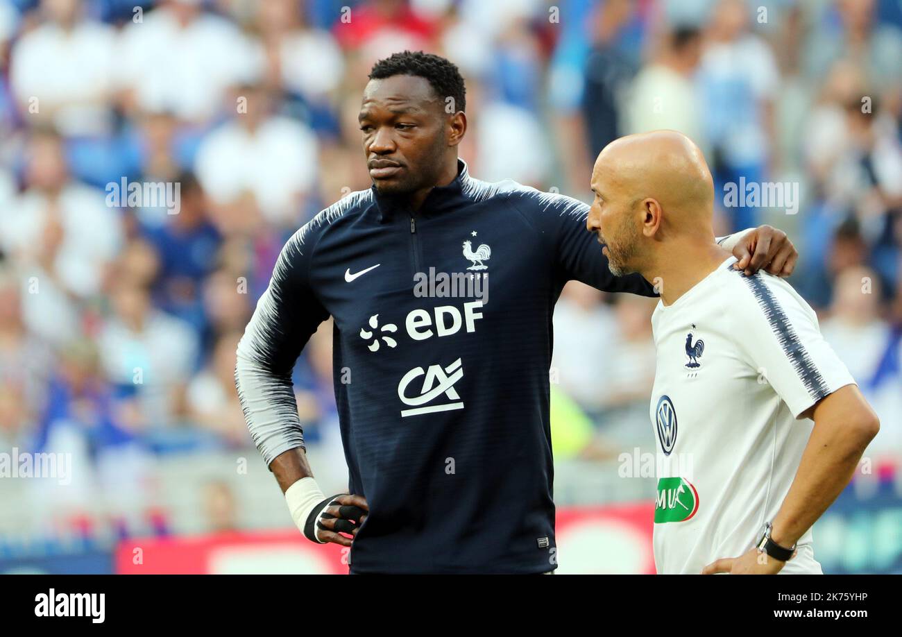Steve Mandanda (France Stock Photo - Alamy