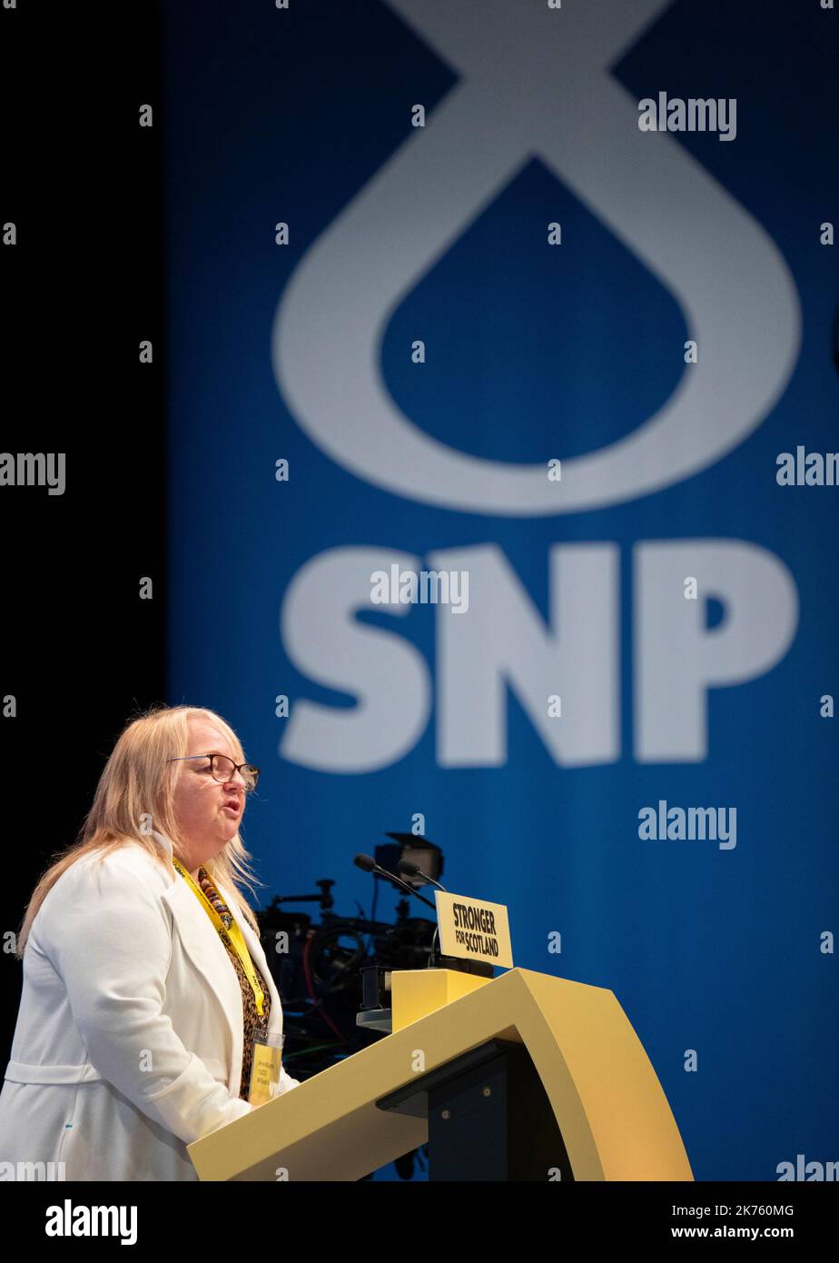 SNP Conference 2022, Aberdeen. Speech by Anne McLaughlin MP who is Member of Parliament for ...