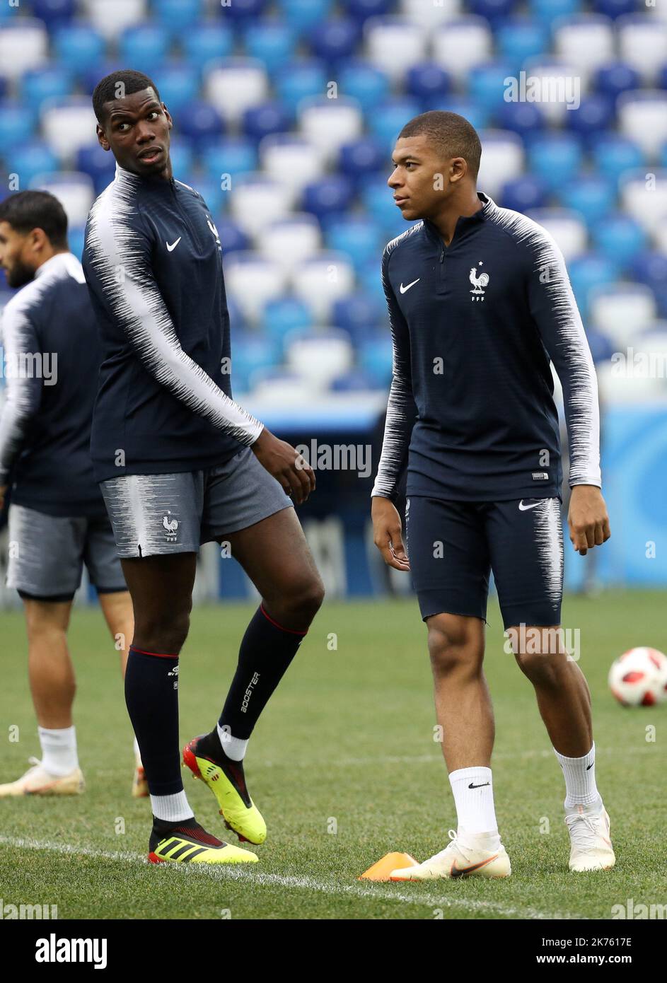 Paul Pogba , Kylian Mbappe , France Stock Photo - Alamy