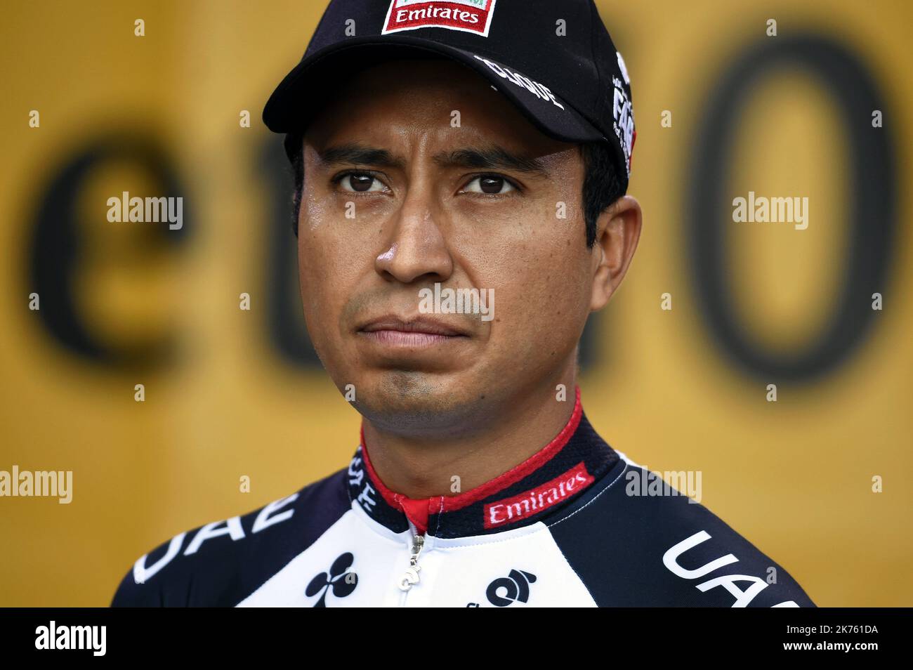 Darwin ATAPUMA at the Tour de France 2018 - Opening ceremony - Team ...