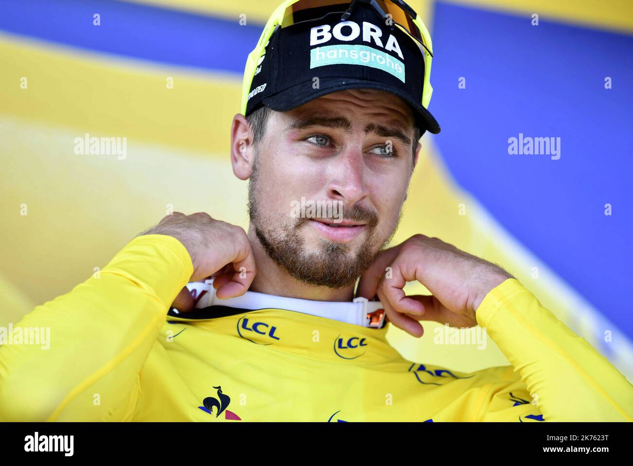 Peter Sagan during the Tour de France 2018 - Stage 2 - Mouilleron-Saint ...