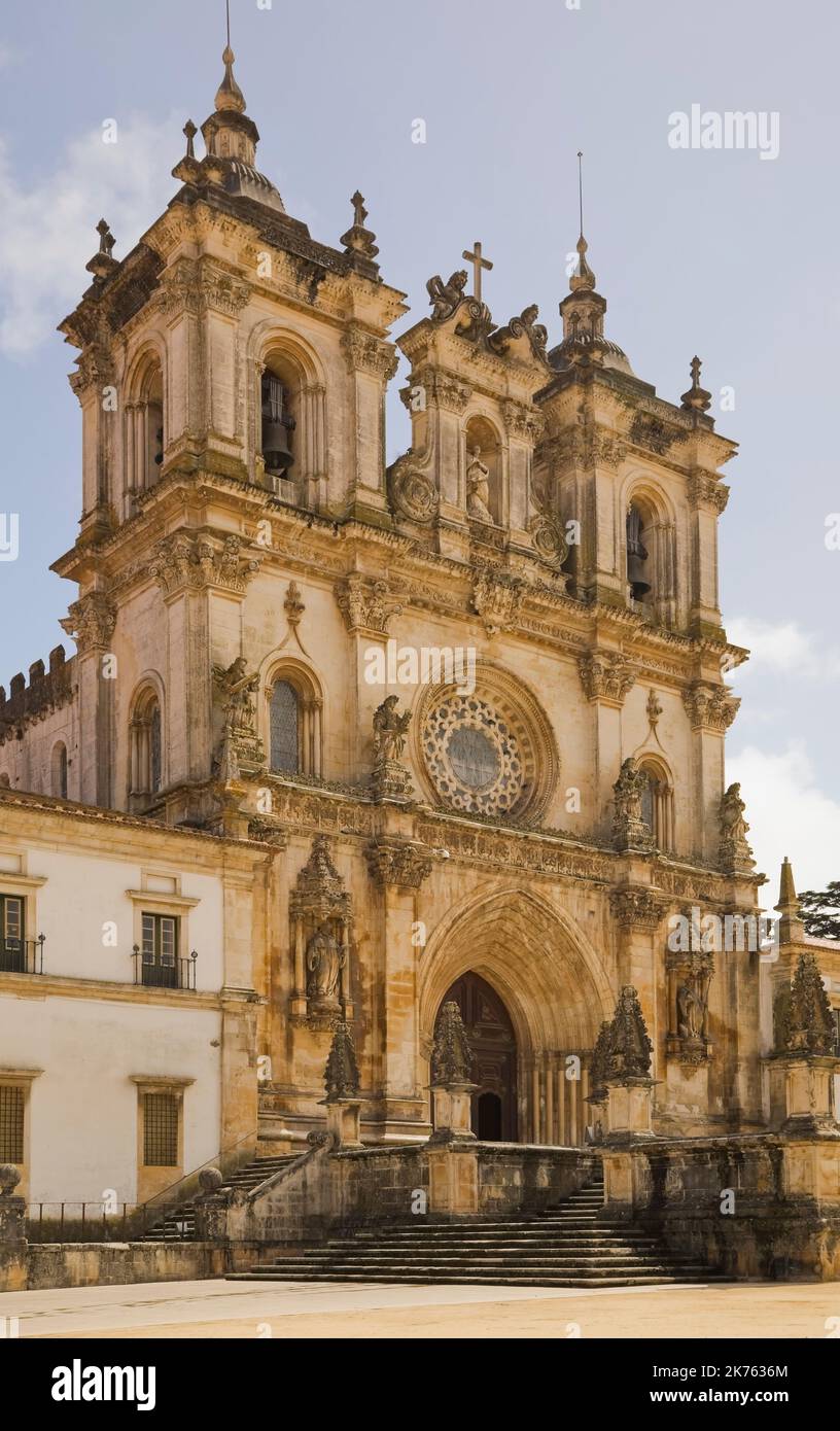 The Alcobaca Monastery, Alcobaca, Portugal Stock Photo - Alamy
