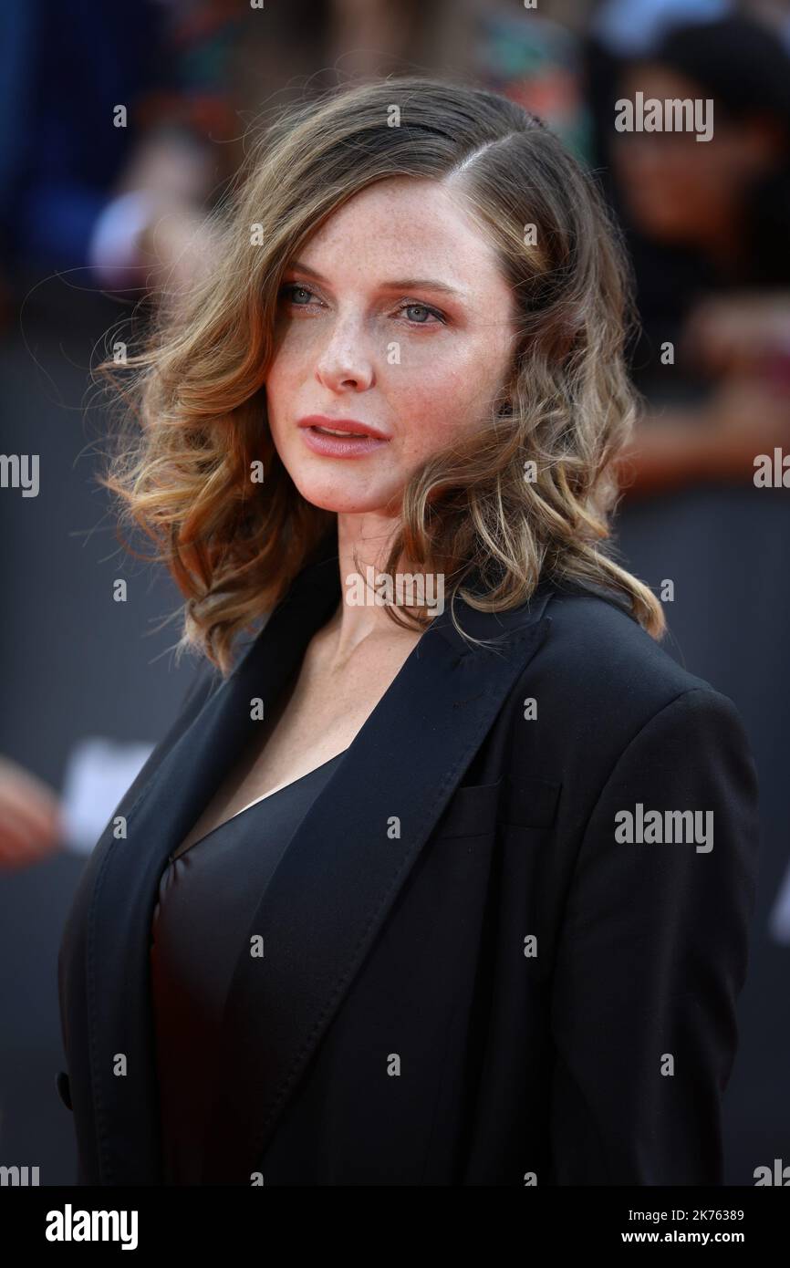 Rebecca Ferguson during the Mission Impossible Premiere in Paris ... Rebecca Ferguson during the Mission Impossible Premiere in Paris ...