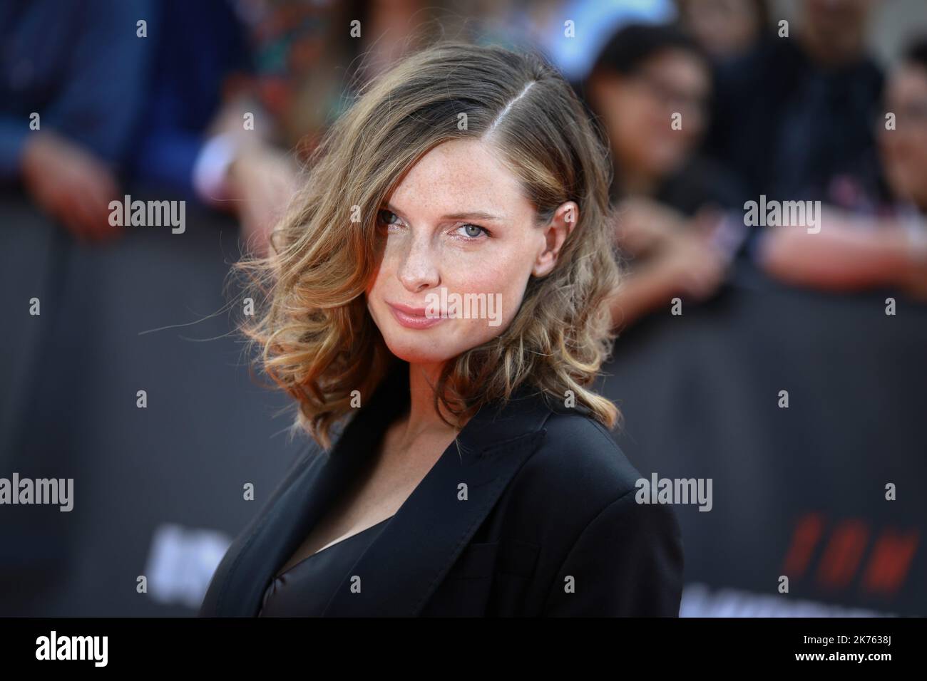 Rebecca Ferguson during the Mission Impossible Premiere in Paris ... Rebecca Ferguson during the Mission Impossible Premiere in Paris ...