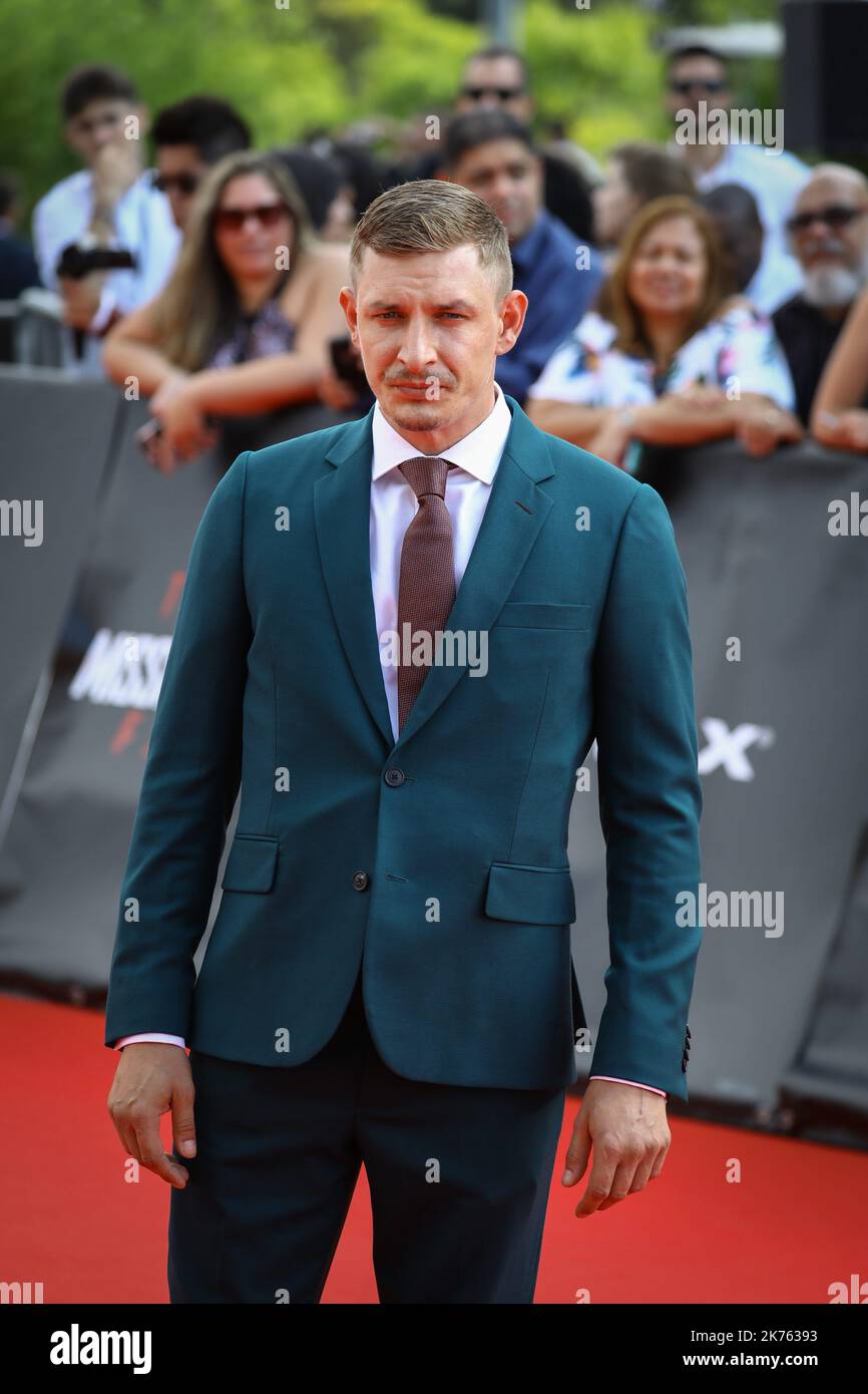 Frederick Schmidt during the Mission Impossible Premiere in Paris ... Frederick Schmidt during the Mission Impossible Premiere in Paris ...