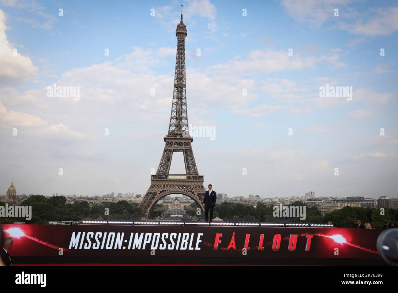 The cast and crew of the movie during the Mission Impossible Premiere ...