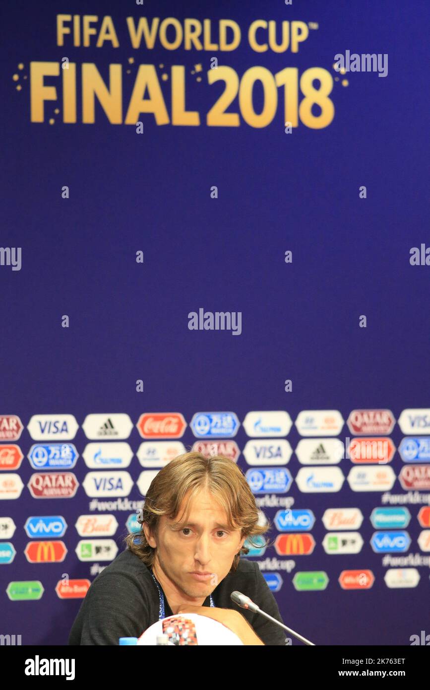 Official press conference of Croatia with coach Zlatko Dalic and ...