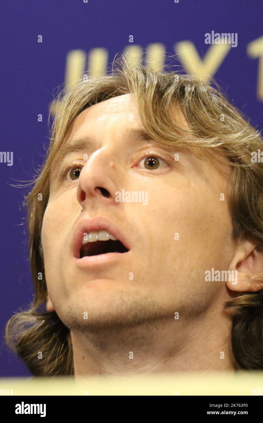 Official press conference of Croatia with coach Zlatko Dalic and ...