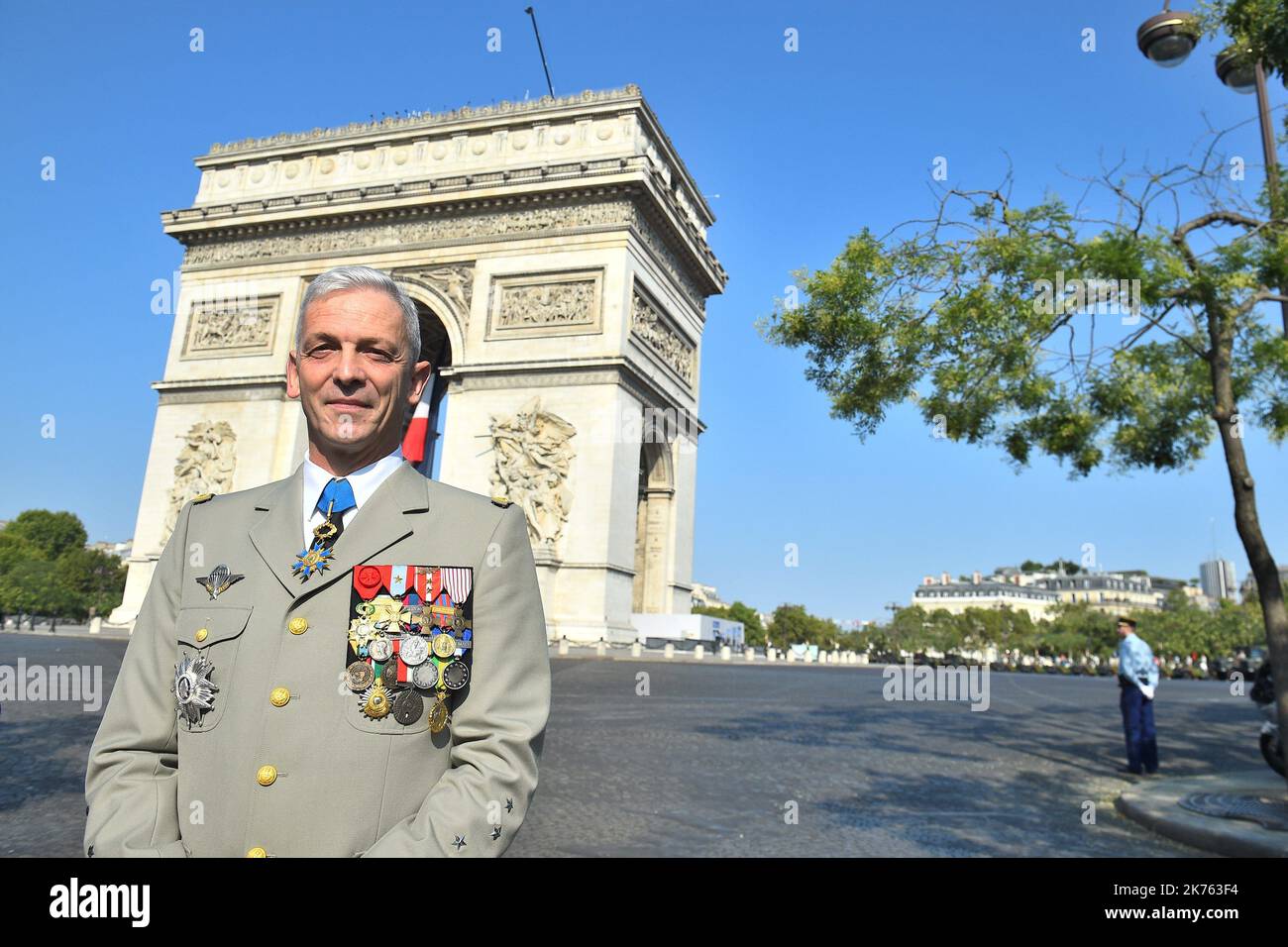 Chief of the Defense Staff of the French Army General Francois ...