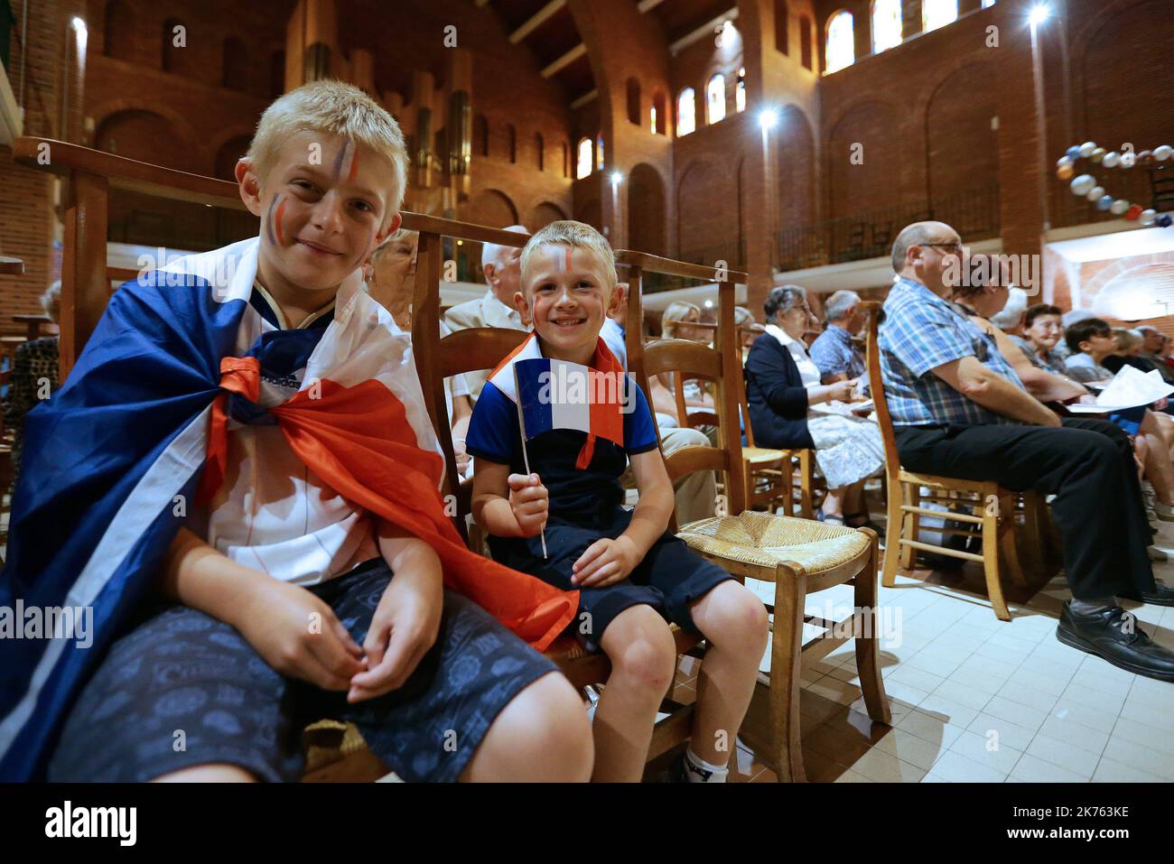 Father leroy, parish priest of Saint Pol sur Ternoise, in the north of ...