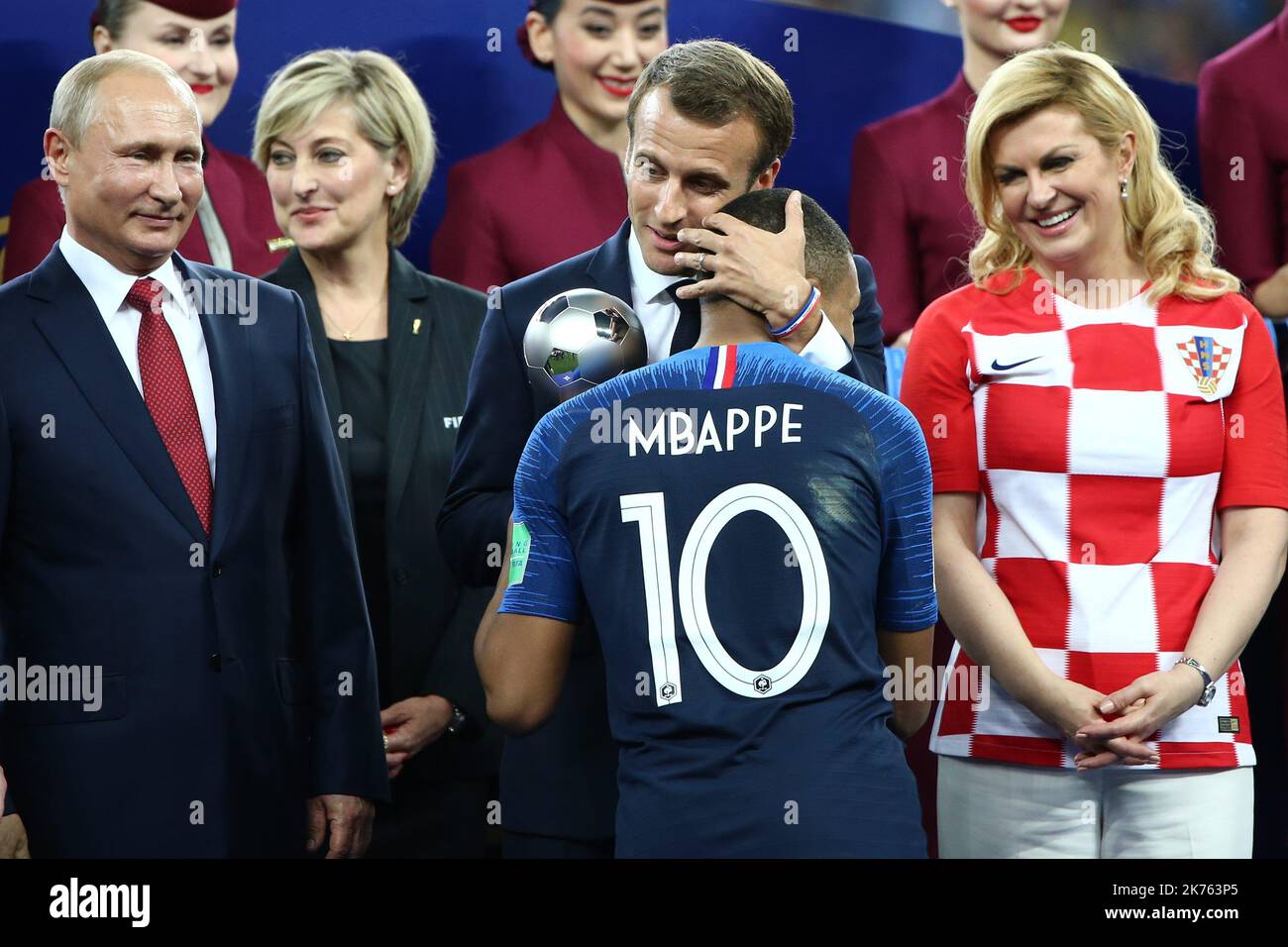 FIFA World Cup Russia 2018, Final Football Match France versus Croatia ...