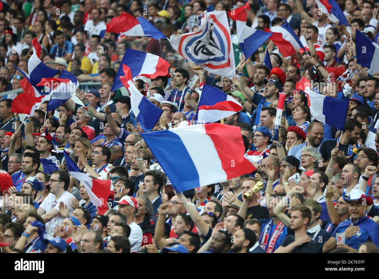 FIFA World Cup Russia 2018, Final Football Match France versus Croatia ...