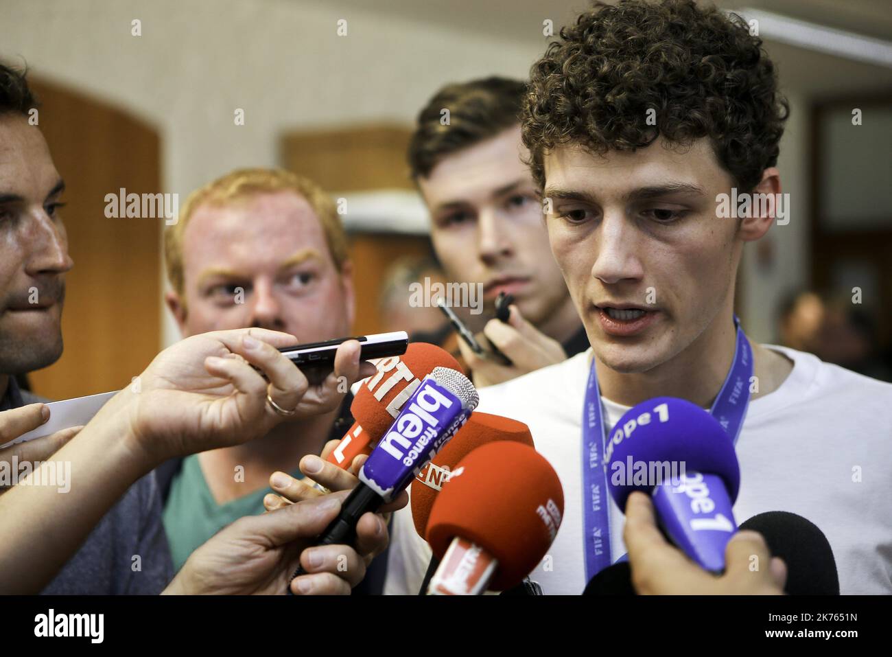 French soccer player Benjamin Pavard, full-back hero, returns home to ...